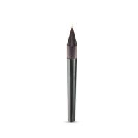 China 0.5mm 3mm Shank 2 Flute Carbide End Mill for sale
