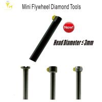 China Mini Flywheel Diamond Tools for Micro Motor V Shape 0.5mm for sale