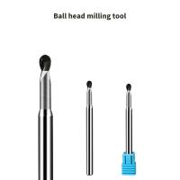 China High Hardness Ball Nose 1.0mm PCD Milling Tools for sale