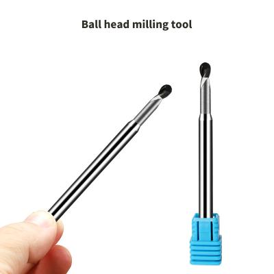 China High Hardness Ball Nose 1.0mm PCD Milling Tools for sale