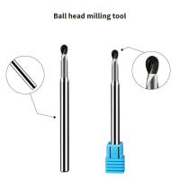 China High Hardness Ball Nose 1.0mm PCD Milling Tools for sale