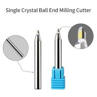 China Single Crystal Ball End Milling Cutter for sale