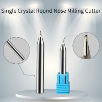 China Single Crystal Round Nose CVD Diamond Milling Tools for sale