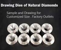 China 2.0mm 3.0mm 4.0mm hole Diamond Drawing Dies for sale