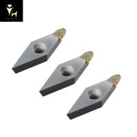China Carbide Stainless Steel MCD Tools 6mm Shank Diamond Cutoff Insert MCD PCD for sale