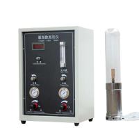 China ISO 4589 Digital Limiting Oxygen Index Tester Apparatus 50W For Plastics Rubber Flammability Tester for sale