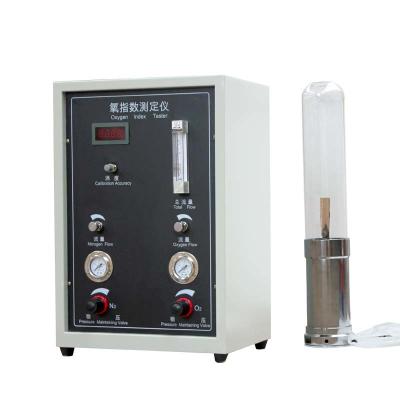 China ISO 4589 Digital Limiting Oxygen Index Tester Apparatus 50W For Plastics Rubber Flammability Tester for sale
