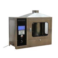 China Stainless Steel Touch Screen Flammability Tester Furnace For Building Materials Flammability Tester for sale