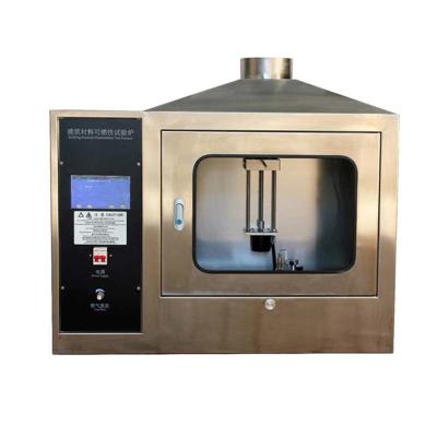 China Stainless Steel Touch Screen Flammability Tester Furnace For Building Materials Flammability Tester for sale