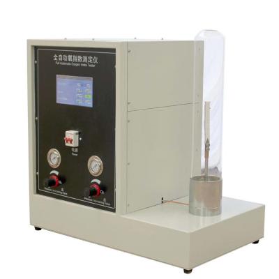 China Burning Performance Plastic Test Machine 0.1 MPa - 0.3 MPa Digital Oxygen Index Tester Plastic Test for sale