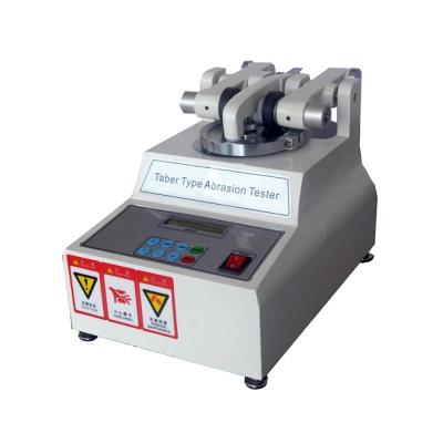 China ASTM D1175 Taber Abrasion Tester Leather Cloth Rubber Abrasion Tester Plastic Test for sale