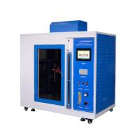 China ISO 9772 Horizontal Vertical Flammability Tester Plastic Flammability Testing Equipment Flammability Tester for sale