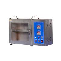 China Automotive Interior Materials Horizontal Burning Chamber 90° ISO 3795 Flammability Tester for sale