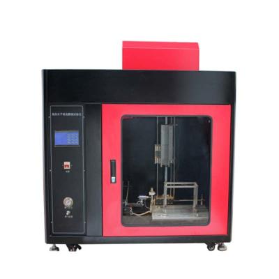 China Foamed Plastic Horizontal Vertical Flammability Test Machine 900 ºC ISO 9772 ISO 97738 Flammability Tester for sale