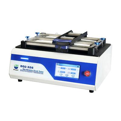 China ASTM D 2486 BGD 526 Wet Abrasion Scrub Tester Architectural Coating Scrub Resistance Machine Paint Testing Equipment for sale