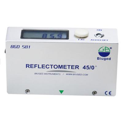 China BGD 581 Small Basic Reflectance Meter Reflex Gauge Portable Reflectometer Paint Testing Equipment for sale