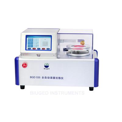 China BGD 535 1S0 2409 Automatic Cross Hatch Tester Paint Film Grading instrument 80W Paint Testing Equipment for sale