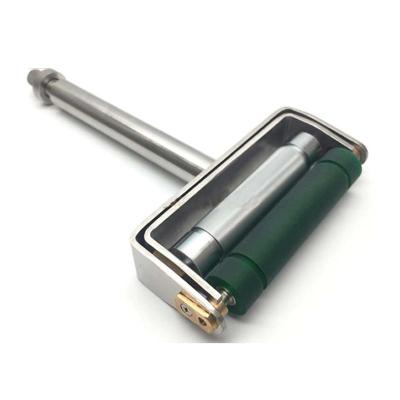 China Flexo Printing Handheld Ink Proofer Stainless Steel Manual Proofing Tool 80-300 LPI Anilox Roller for sale