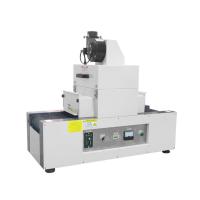 China Small UV Curing Machine Conveyor System 2KW Mercury Lamp 300mm Mesh Belt Ink Proofer Dryer for sale