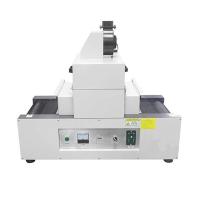 China Small UV Curing Machine Conveyor System 2KW Mercury Lamp 300mm Mesh Belt Ink Proofer Dryer for sale