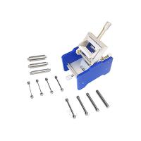 China ISO 1519 Cylindrical Mandrel Bend Tester Paint Film Bending Device 120mm - 150mm Paint Testing Equipment for sale
