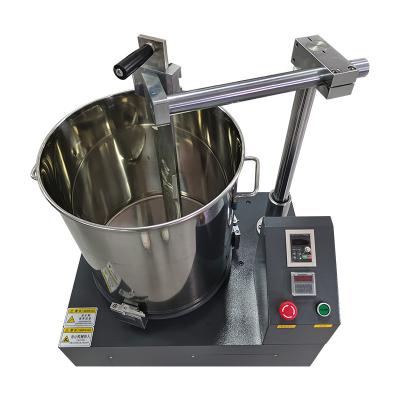 China 20L L-Shaped Ink Agitator Mixing Machine 0-60 RPM 850W Direct Transmission Uniform Paint Blender for sale