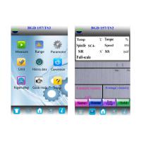 China AC100 - 240V Programmable Touch Screen Viscometers With Temperature Control Paint Testing Equipment for sale