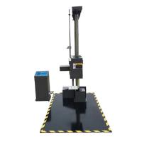 China Single Arm Package Drop Tester Machine Carton Box Free Fall Test Machine 1.85KWA Film Testing Equipment Film Testing Fil for sale