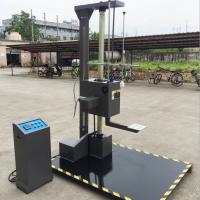 China Single Arm Package Drop Tester Machine Carton Box Free Fall Test Machine 1.85KWA Film Testing Equipment Film Testing Fil for sale