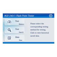 China BGD 240 ASTM D 3278 Automatic Flash Point Tester Paint Testing Equipment for sale