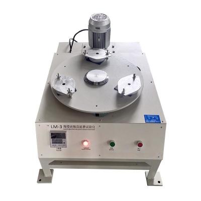 China LM Tiles Ceramic Tester Glaze Surface Wear Resistance Testing Machine Ceramic for sale