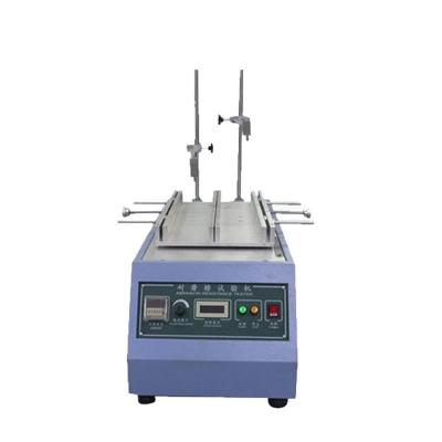 China Alcohol Anti-Wear Machine Coating Surface Abrasion Tester Rubber Wear-Resistant Tester Lab Test Machine for sale