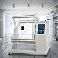 China Rolling Box Textiles Down Filling Performance Tester Fabrics Anti-pilling Performance Testing Machine Textile Testing Ma for sale