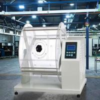 China Rolling Box Textiles Down Filling Performance Tester Fabrics Anti-pilling Performance Testing Machine Textile Testing Ma for sale