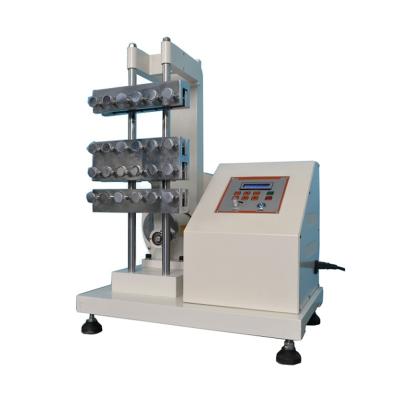 China ASTM D813 D430 Tortuous Testing Machine JIS K6301 ISO 132 Curved Tester Fabrics Folding Resistance Test Equipment Textil for sale