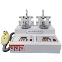 China DIN 53754 Double Station Taber Abrasion Tester ISO 5470 Materials Wear Resistance Testing Machine Lab Test Machine for sale