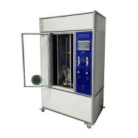 China IEC 60332 EN 50265 Touch Screen Single Wire And Cables Vertical Combustion Testing Machine Lab Test Machine for sale