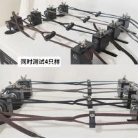 China DIN 4843 SATRA TM154 Shoe Laces Abrasion Tester Shoe Laces Wear Resistance Testing Machine Textile Testing Machine for sale