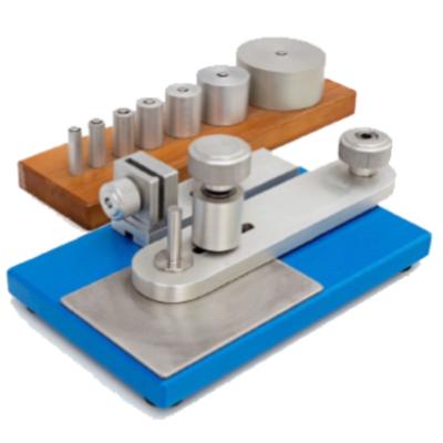 China EN ISO 3378 Leather Crack Resistance Tester Grain Crack Index Mechanical Test Machine Textile Testing Machine for sale