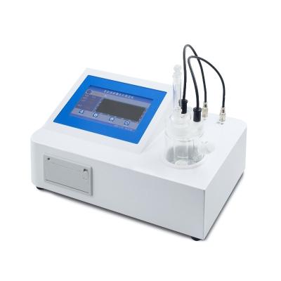 China ASTM D6304 E1064 Karl Fischer Moisture Meter ISO 10337 Karl Fischer Micro Moisture Analyzer Small Meter for sale