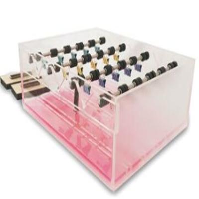 China ISO ASTM Shoe Laces Anti-Siphon Tester SATRA BS EN Shoelace Webbing Leather Siphon Test Instrument Textile Testing Machi for sale