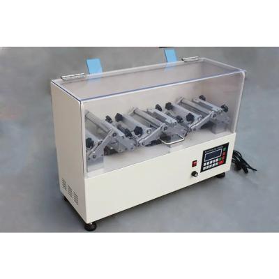 China EN 344 Shoe Sole Bending Test Machine Shoe Sole Flexing Endurance Testing Equipment Textile Testing Machine for sale
