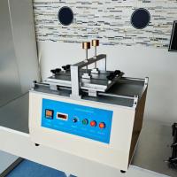 China ISO 19642 Wire Identification Durability Tester Automotive Wiring Mark Durability Testing Machine Textile Testing Machin for sale