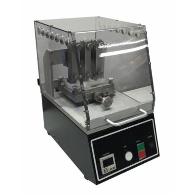 China BS 1006 DIN 53 Leather Rubbing Color Fastness Tester EN ISO 11640 Fabric Color Fastness Test Machine Textile Testing Mac for sale