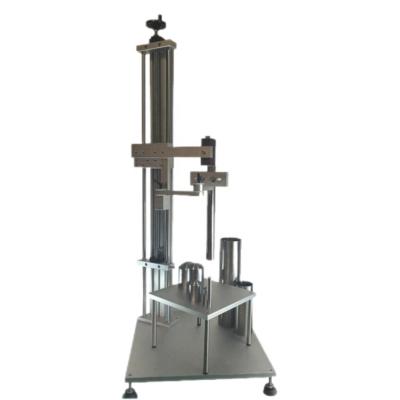 China IEC 60068 IK Vertical Drop Hammer Testing Device Vertical Falling Weight Test Machine Small Meter for sale