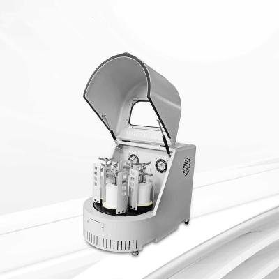 China CE Planetary Ball Mill Machine Powder Milling Mixing Sample Grinding Mill Tester Vertical Semi-circular Planetary Ball M for sale