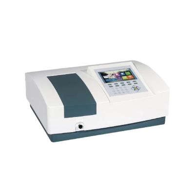 China Color Screen UV-Vis Spectrophotometer Ultraviolet Visible Spectrophotometer High Precision LCD Photometric Measurement T for sale