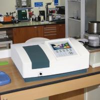 China Color Screen UV-Vis Spectrophotometer Ultraviolet Visible Spectrophotometer High Precision LCD Photometric Measurement T for sale