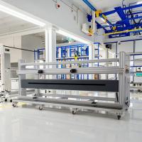 China Glass Bending Degree and Thickness Automatic Tester Auto Glass Curvature Thickness Testing Instrument Lab Test Machine for sale