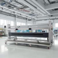 China Glass Bending Degree and Thickness Automatic Tester Auto Glass Curvature Thickness Testing Instrument Lab Test Machine for sale